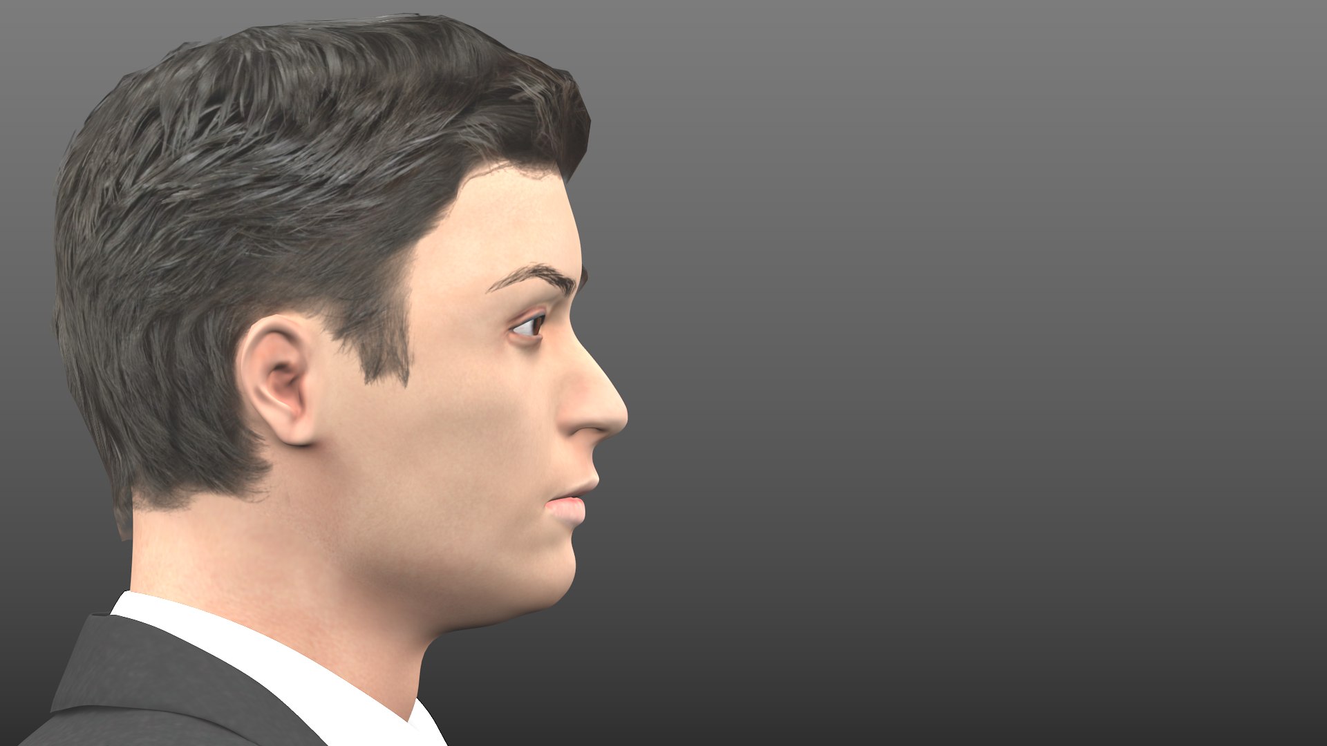 Realistic Human Male Man 3d 3ds