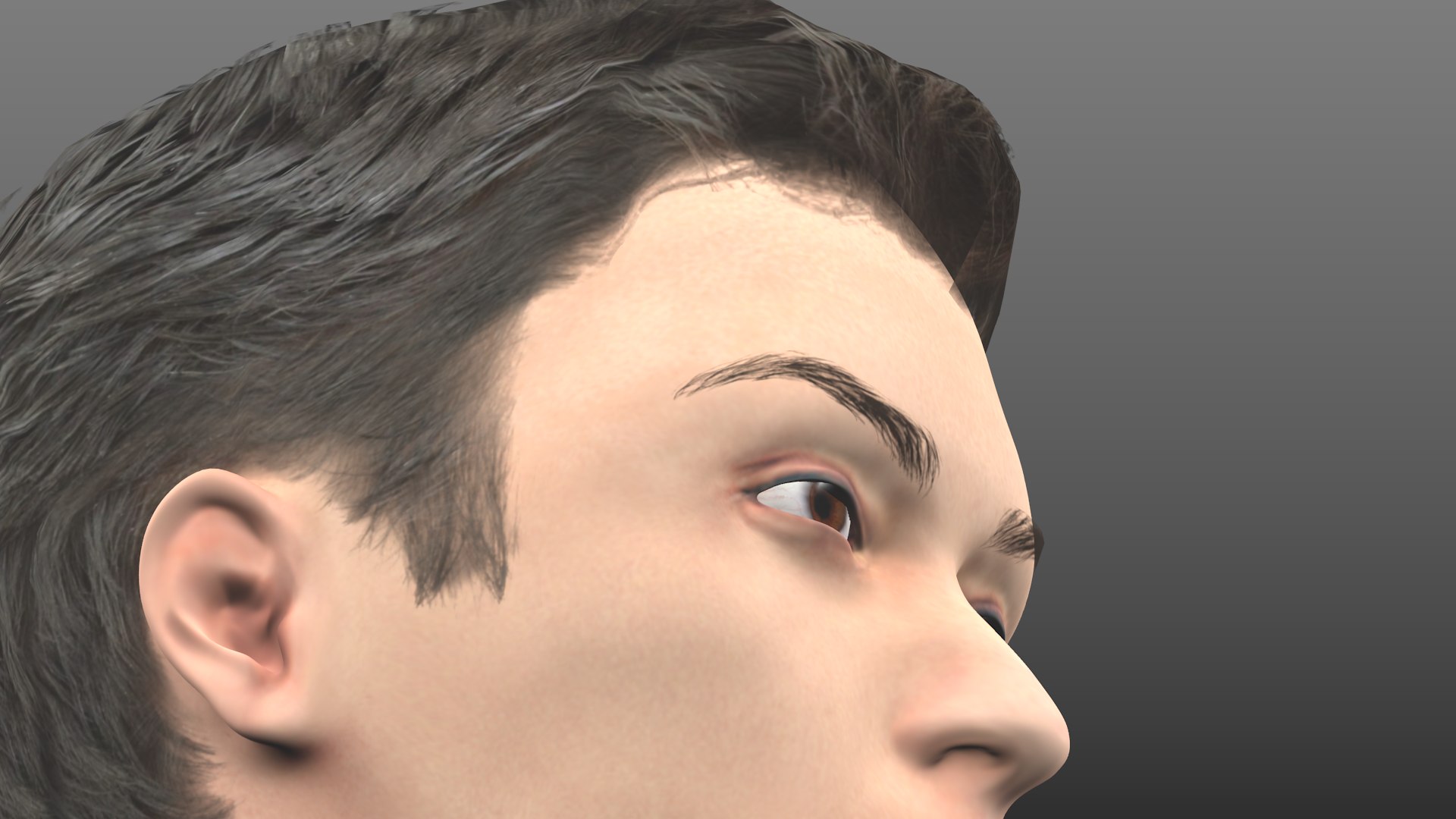 Realistic Human Male Man 3d 3ds