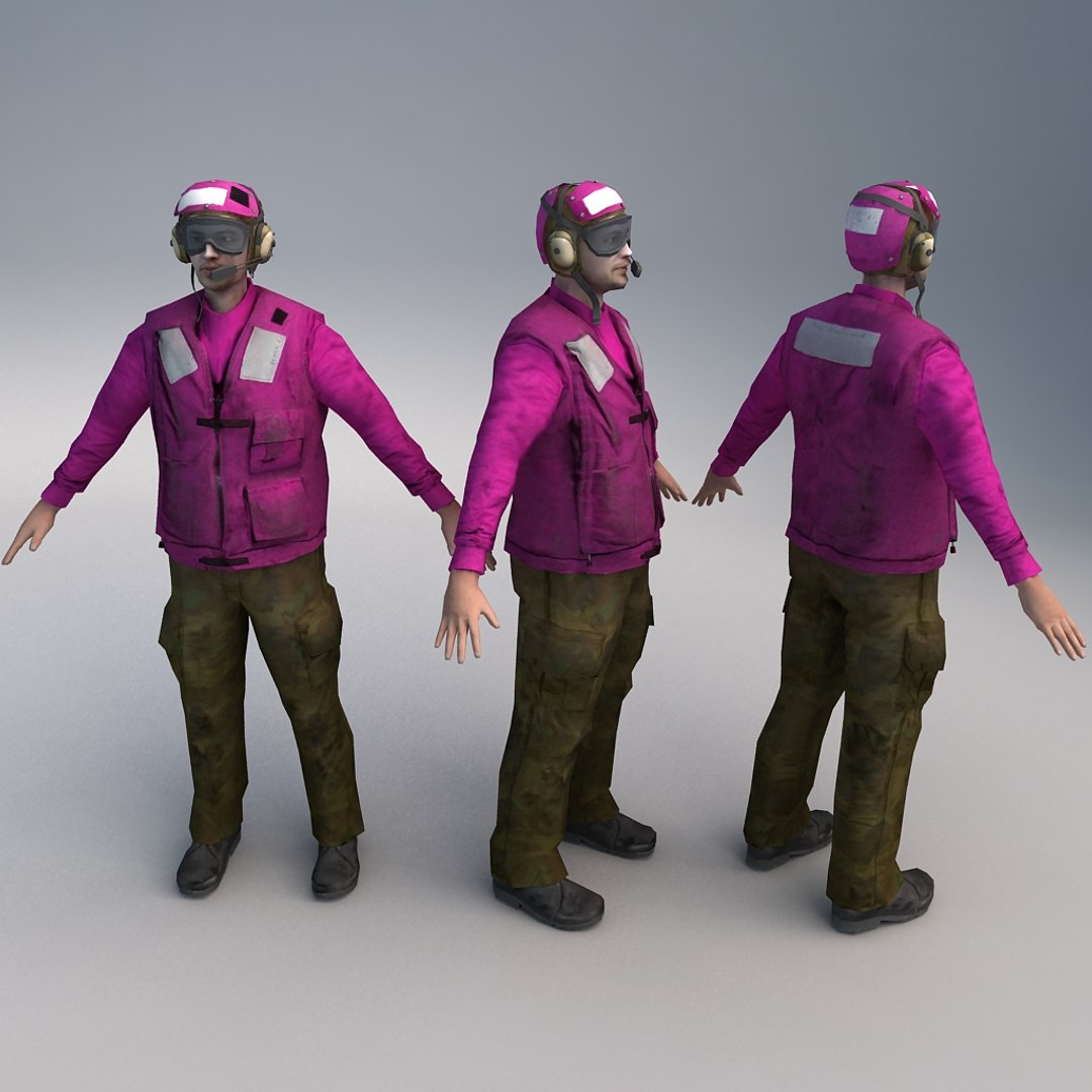 Carrier Deck Crew 3ds