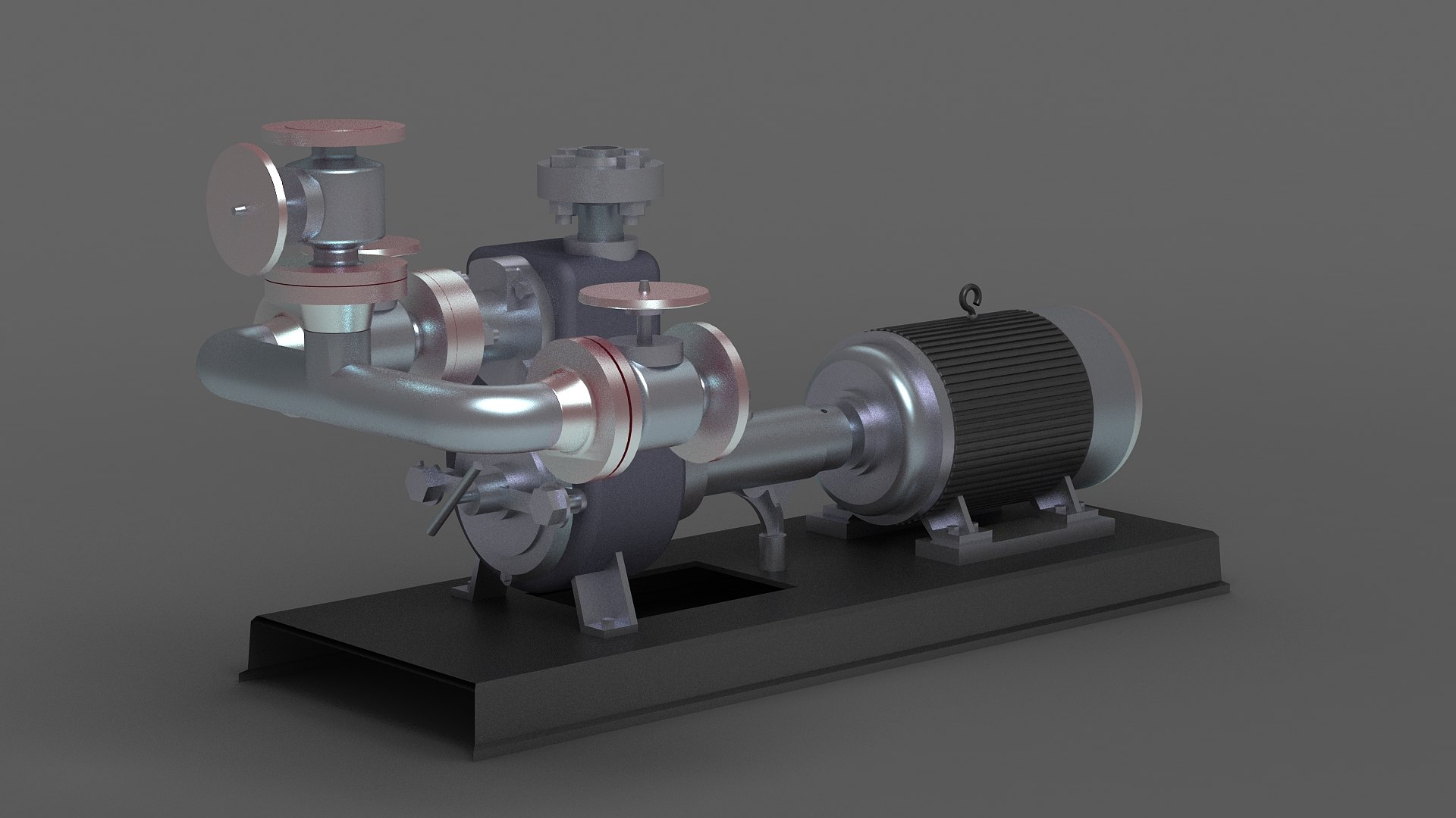 Pump Pumping Centrifugal Power Fluid Water Engine 3D Model - TurboSquid ...