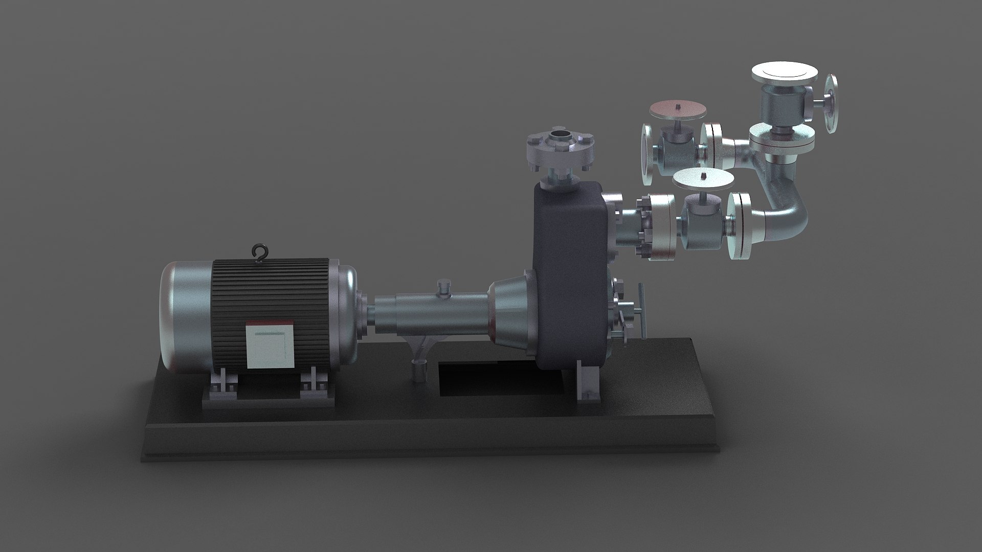 Pump Pumping Centrifugal Power Fluid Water Engine 3D Model - TurboSquid ...