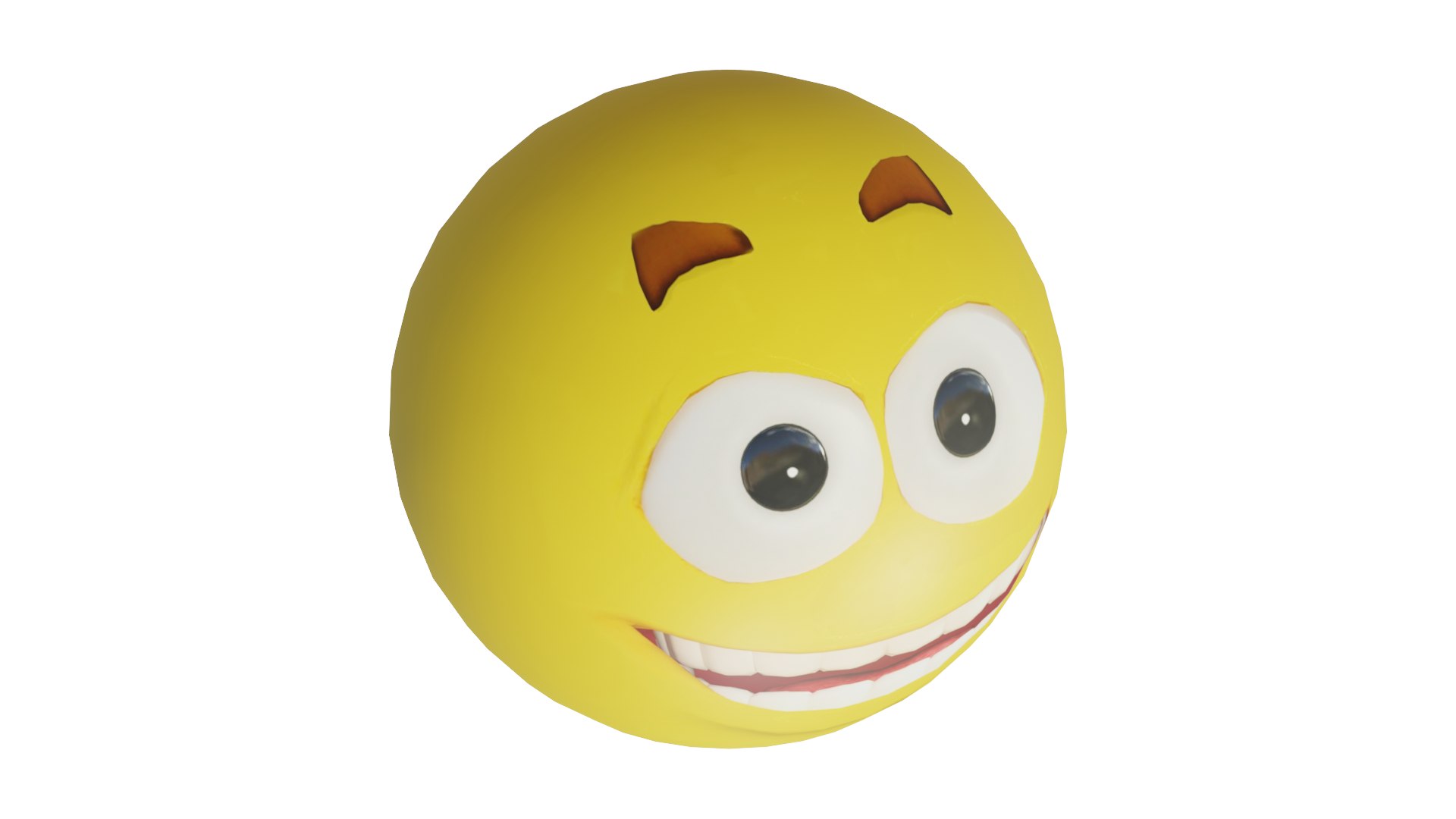 3D Emoji Emoticon Model - TurboSquid 1910893