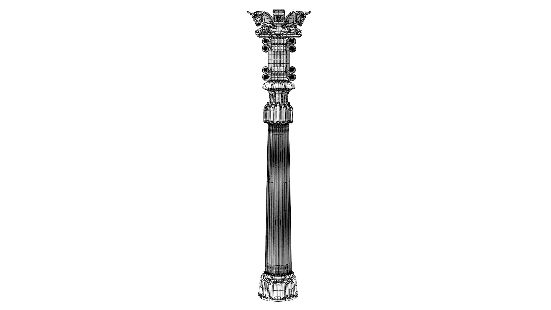 Persian Column 3D - TurboSquid 1699109