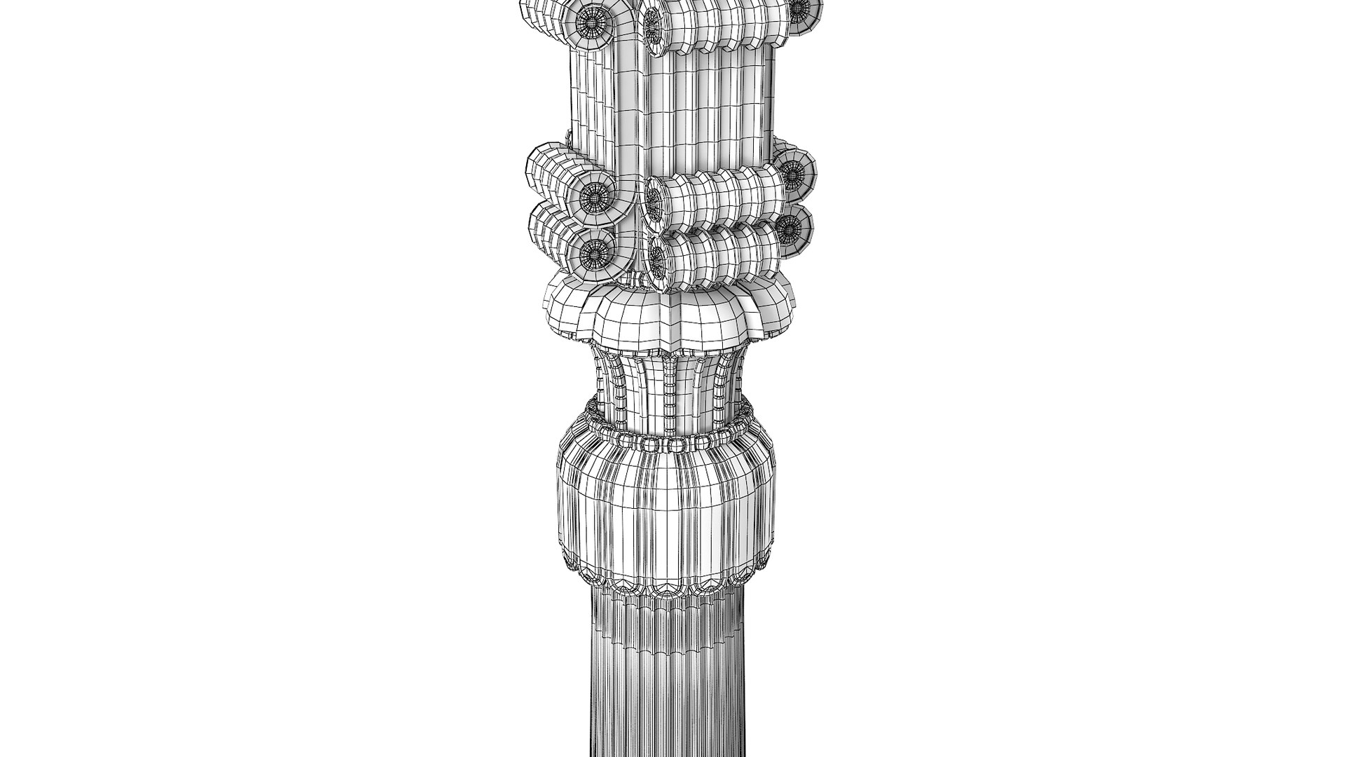 Persian Column 3D - TurboSquid 1699109