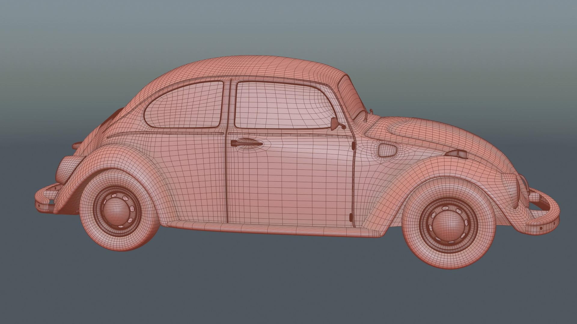 3D Model Volkswagen Beetle - TurboSquid 1354076