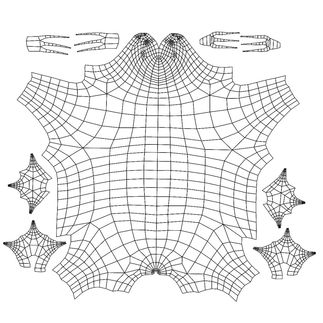 3d Model Base Mesh Sloth