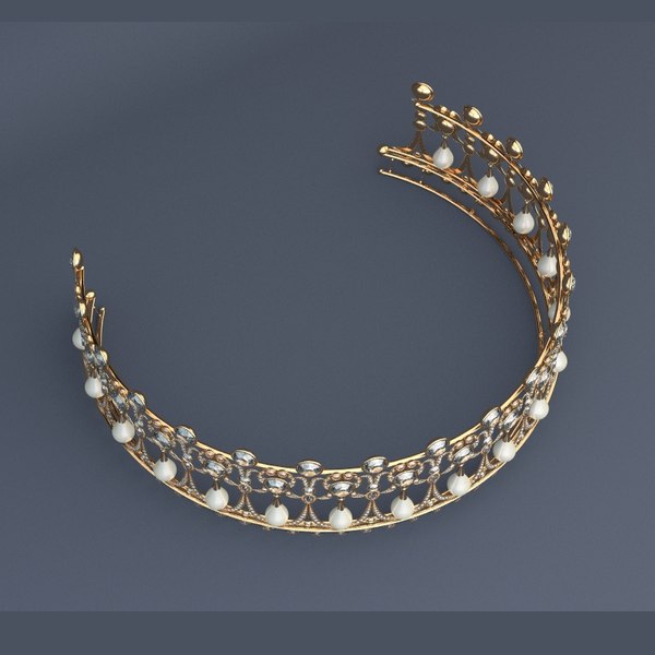 Crown tiara 3D model - TurboSquid 1213093