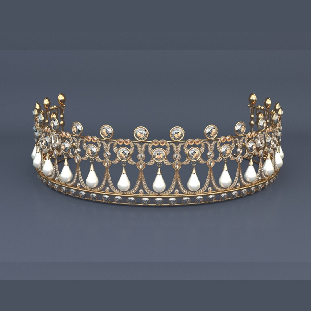 Crown Tiara 3D Model - TurboSquid 1213093