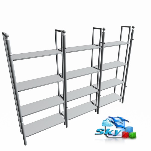 3d model of product racks pipe