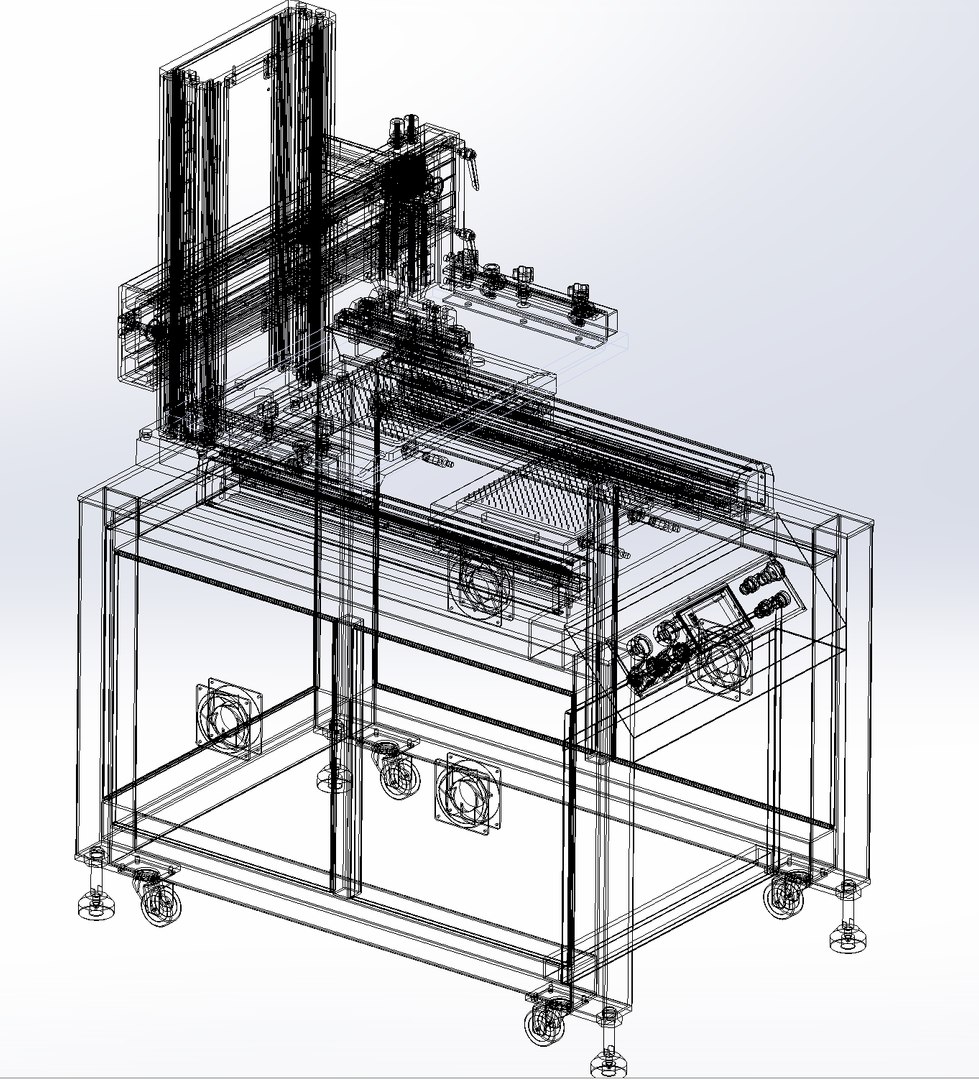 Double Platform Screen Printing 3D Model - TurboSquid 1345942