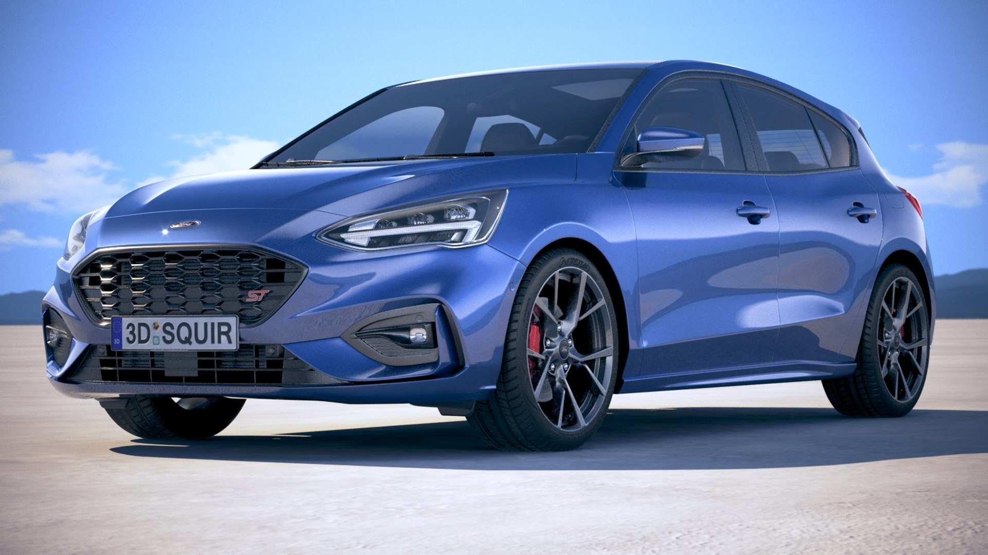 3D Focus 2020 St - TurboSquid 1392903