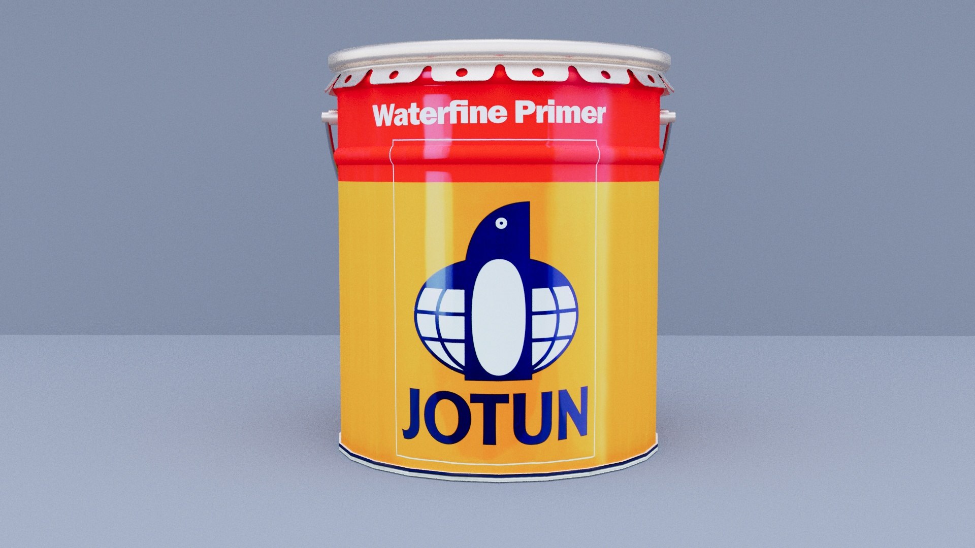 3D Trolley With Paint Bucket Model - TurboSquid 2106764