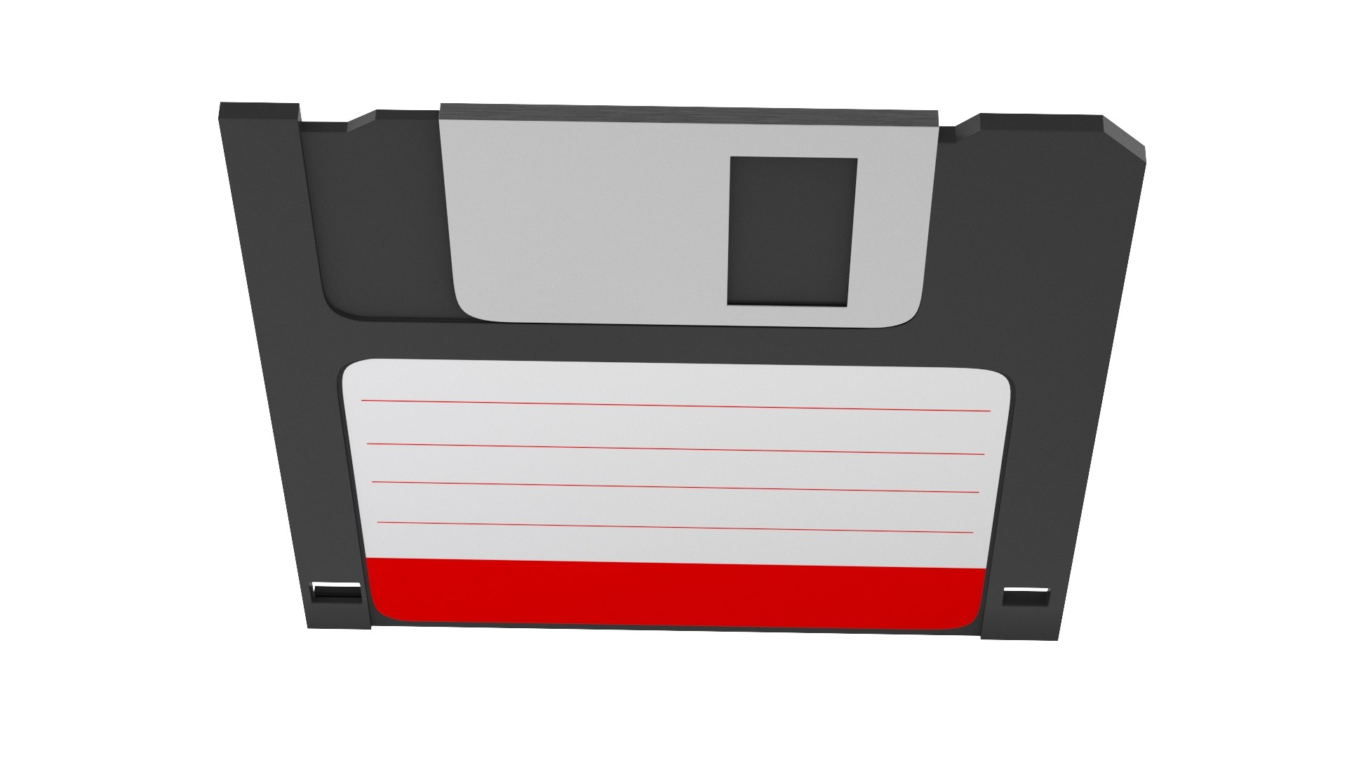 3D Floppy Disk - TurboSquid 1818553