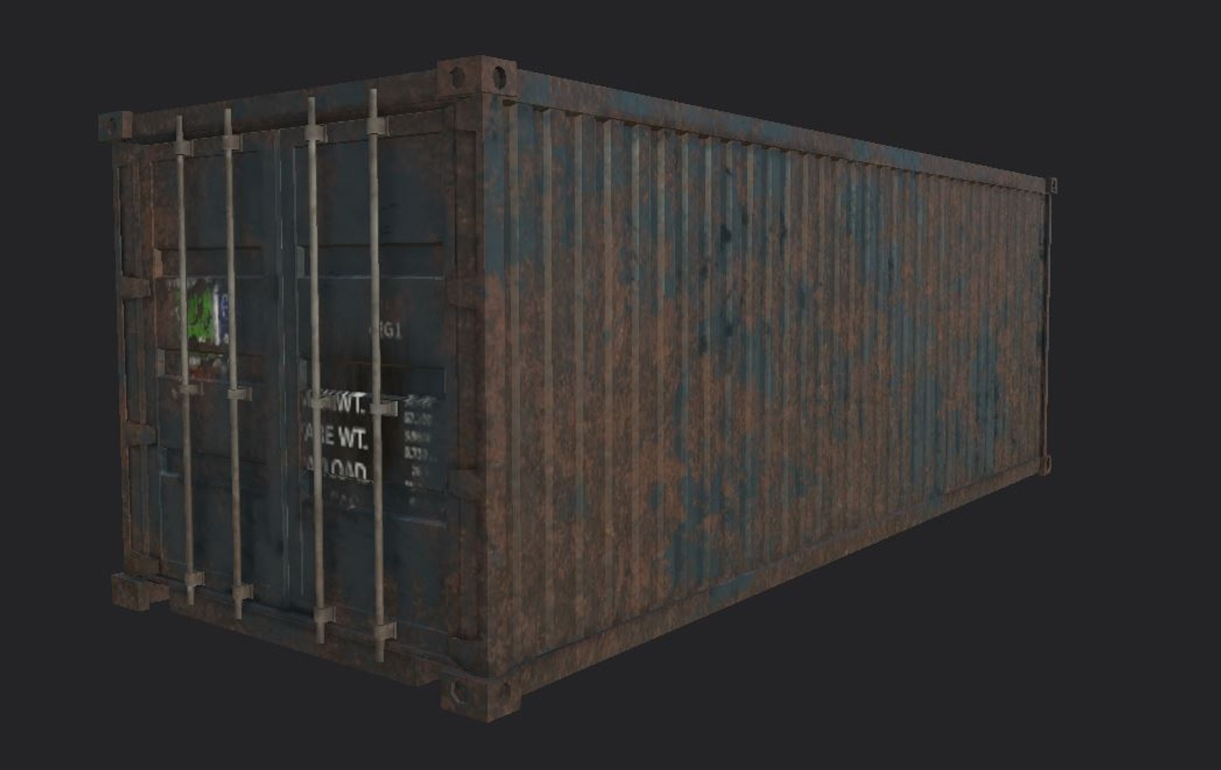 Containers Model - TurboSquid 1434690