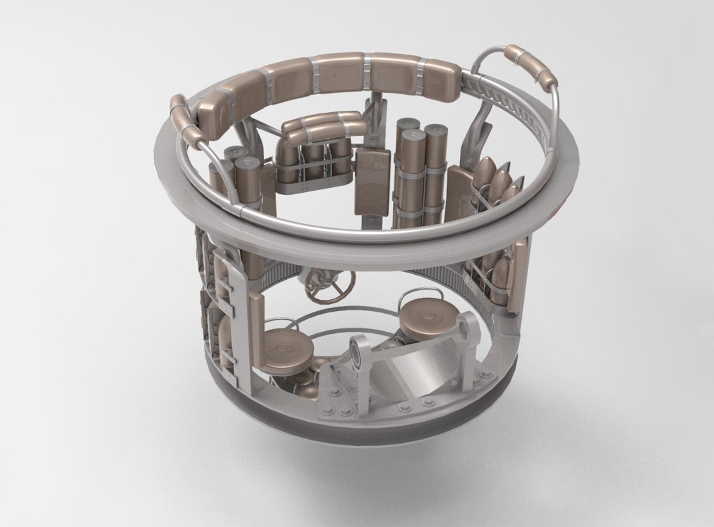 3D Tower Tank - TurboSquid 1511902