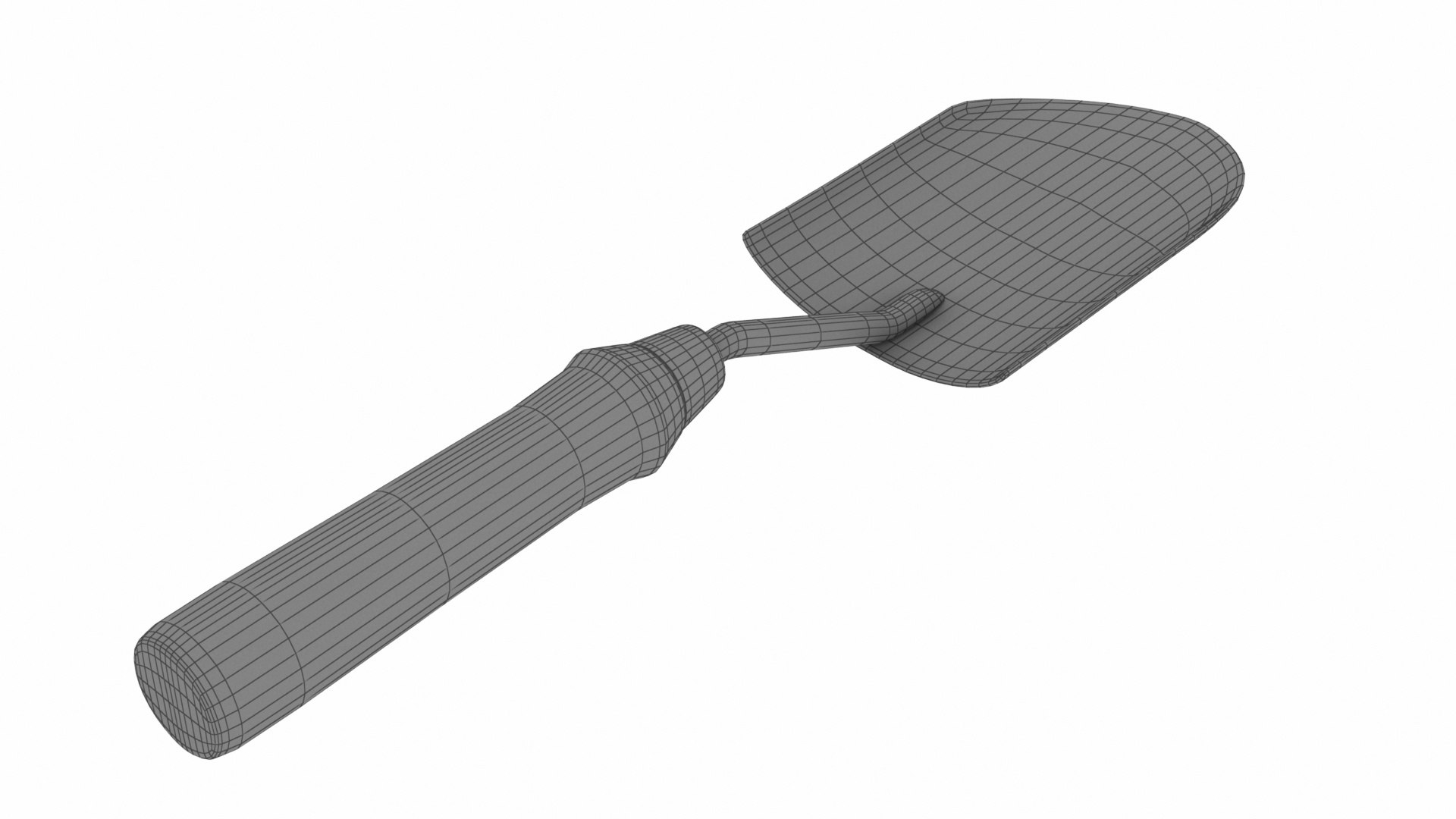 Farm Hand Tool Spade 3D Model - TurboSquid 1663493