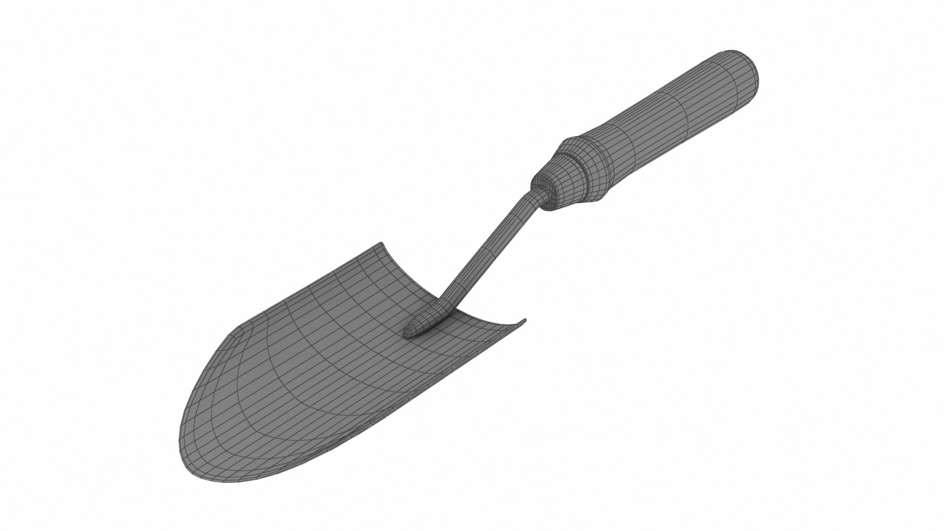 Farm Hand Tool Spade 3D Model - TurboSquid 1663493