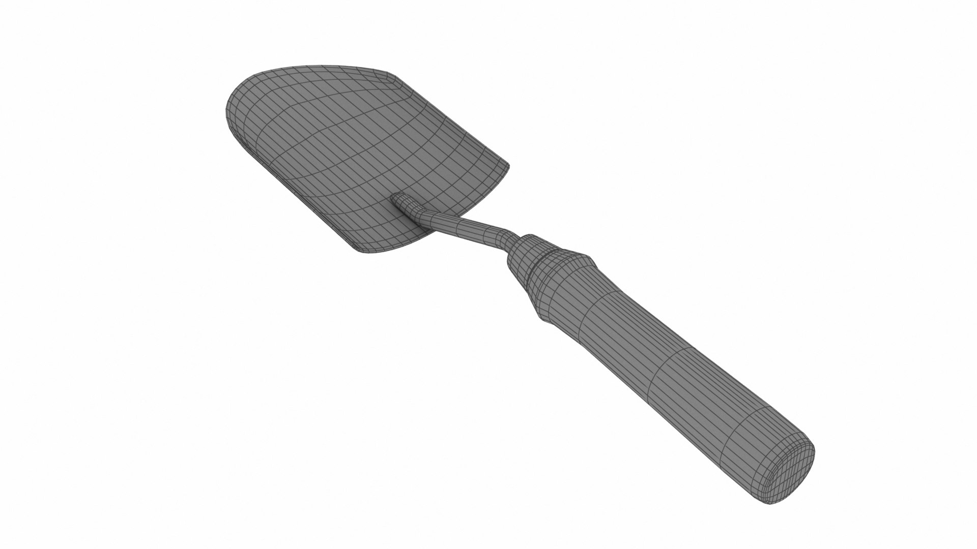 Farm Hand Tool Spade 3D Model - TurboSquid 1663493