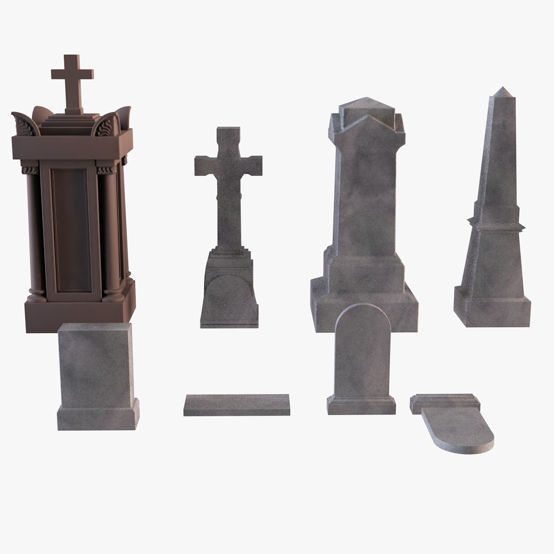 Graves 3D Model - TurboSquid 1953063