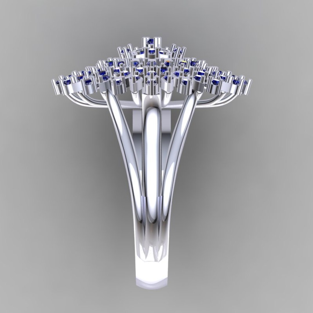 3d model designer ring