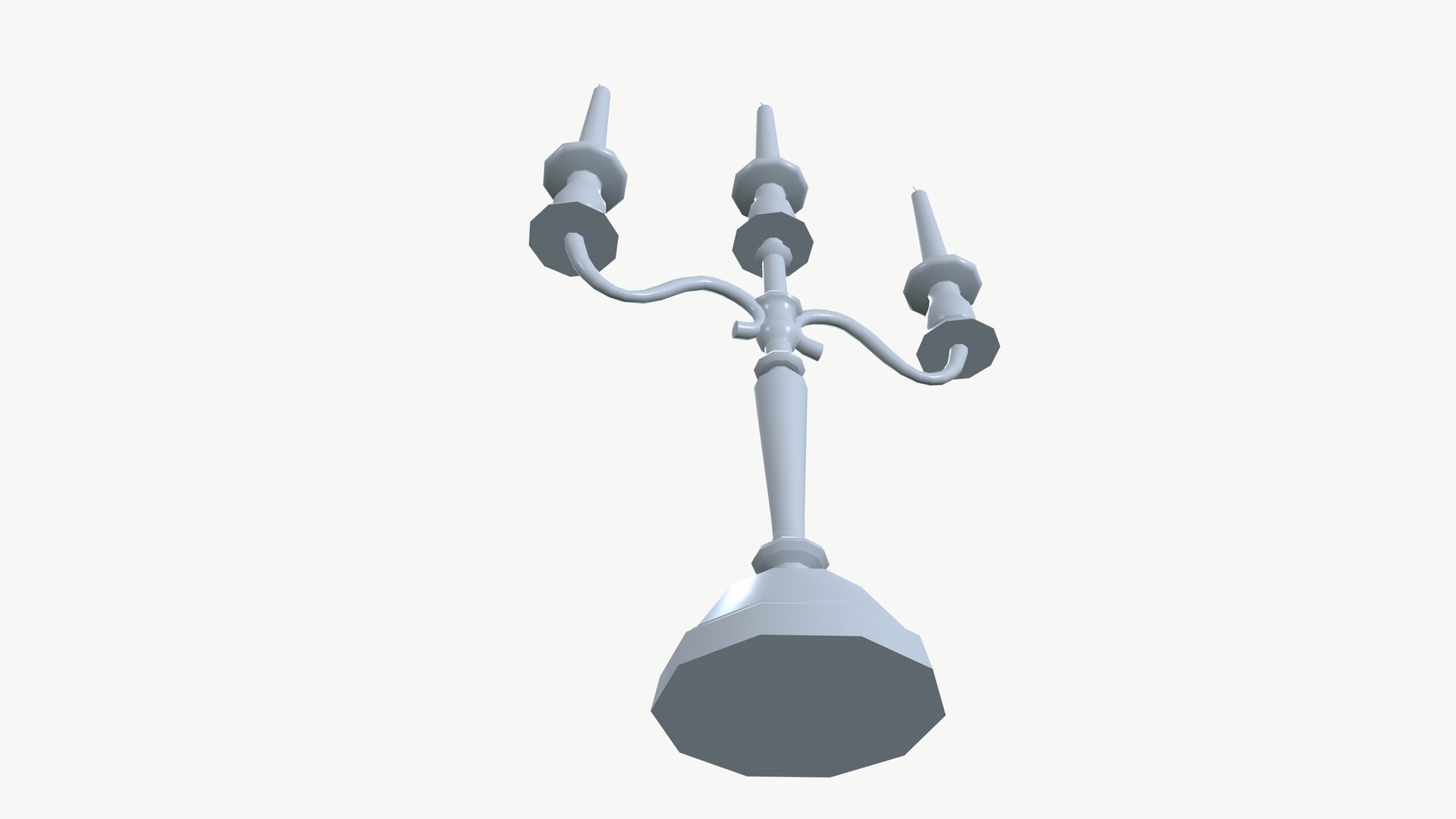 Candlestick 3D Model - TurboSquid 2296024