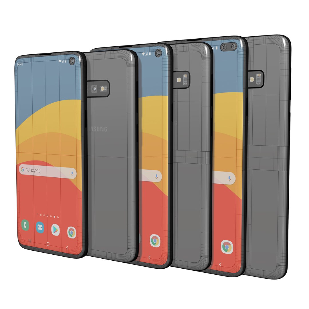 Samsung Galaxy S10 3D Model - TurboSquid 1377243