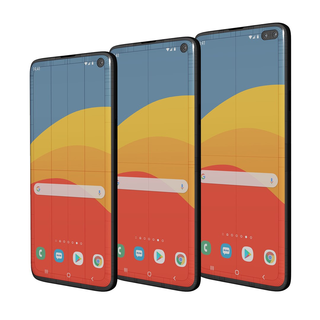 Samsung Galaxy S10 3D Model - TurboSquid 1377243