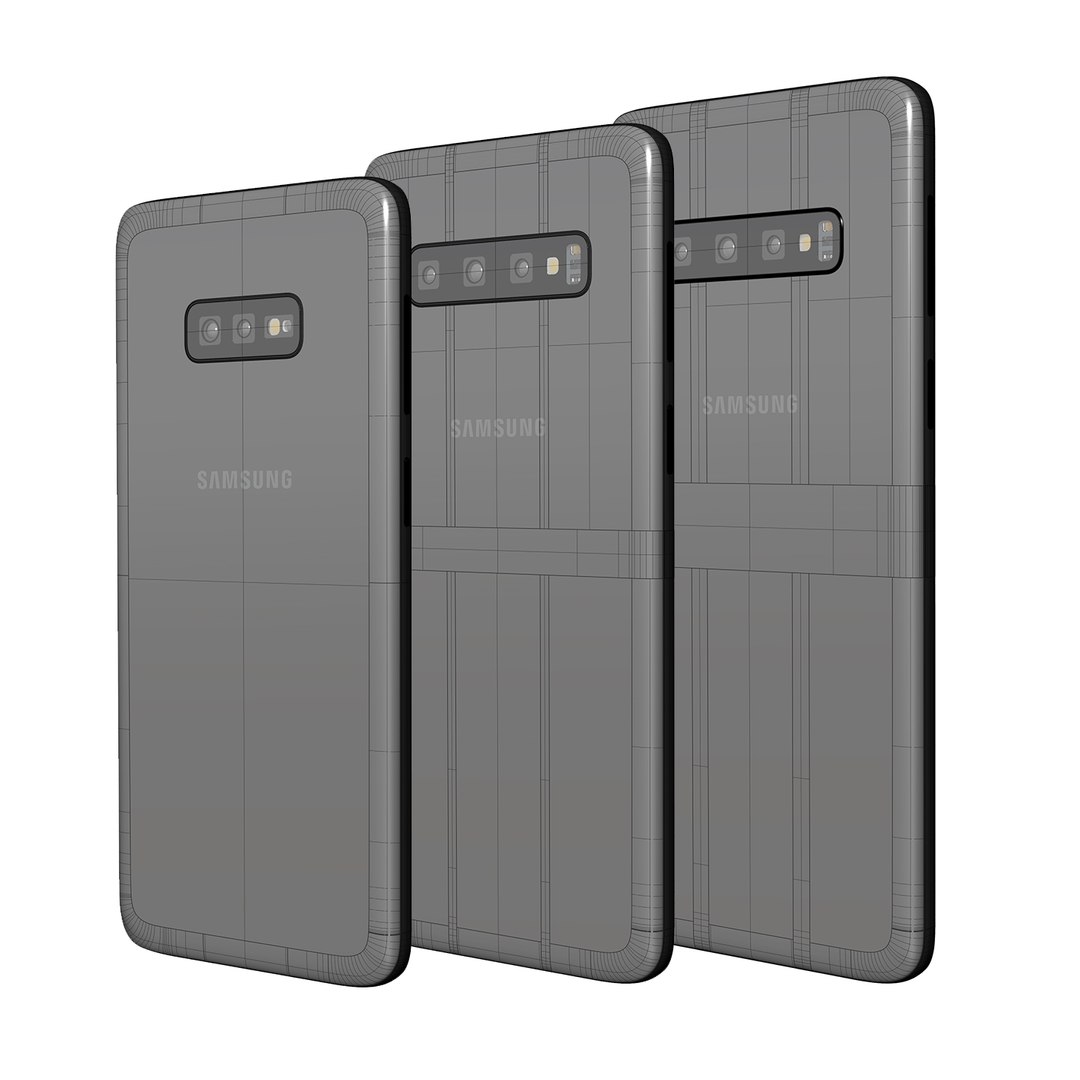 Samsung Galaxy S10 3D Model - TurboSquid 1377243