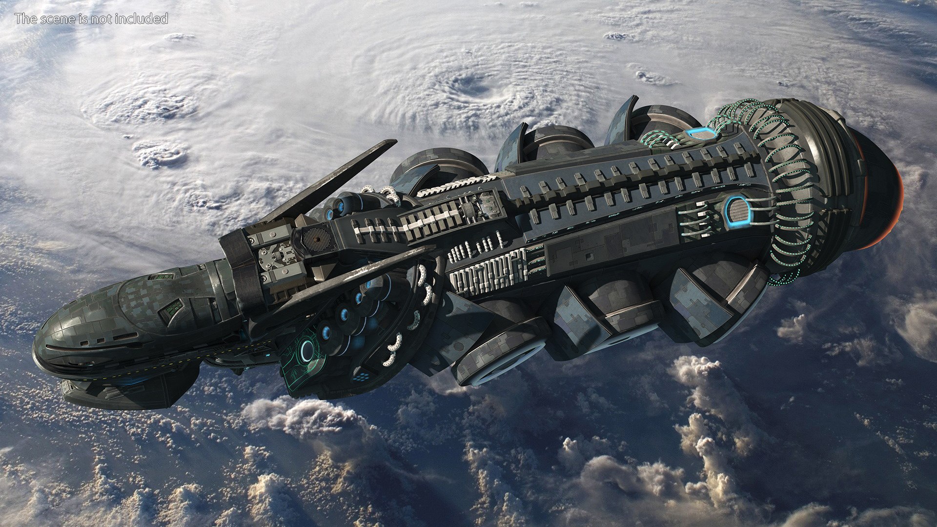 UFO Ships Collection 2 3D Model - TurboSquid 2160360