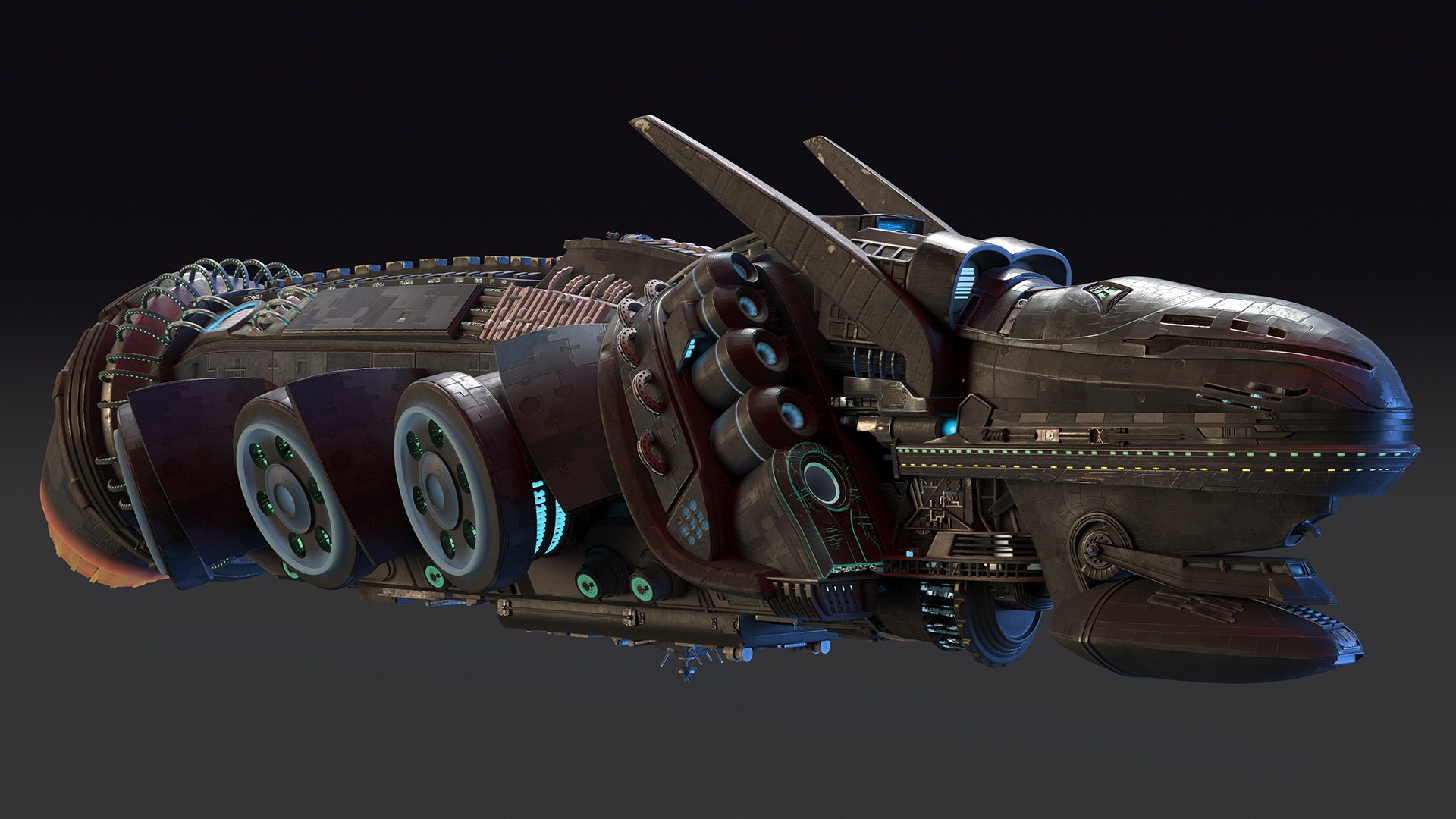 UFO Ships Collection 2 3D Model - TurboSquid 2160360