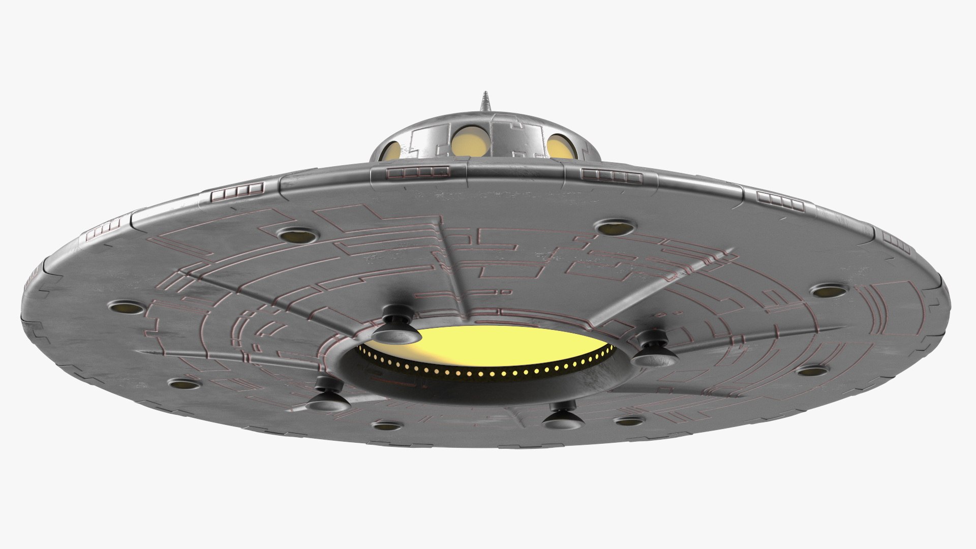 UFO Ships Collection 2 3D model - TurboSquid 2160360