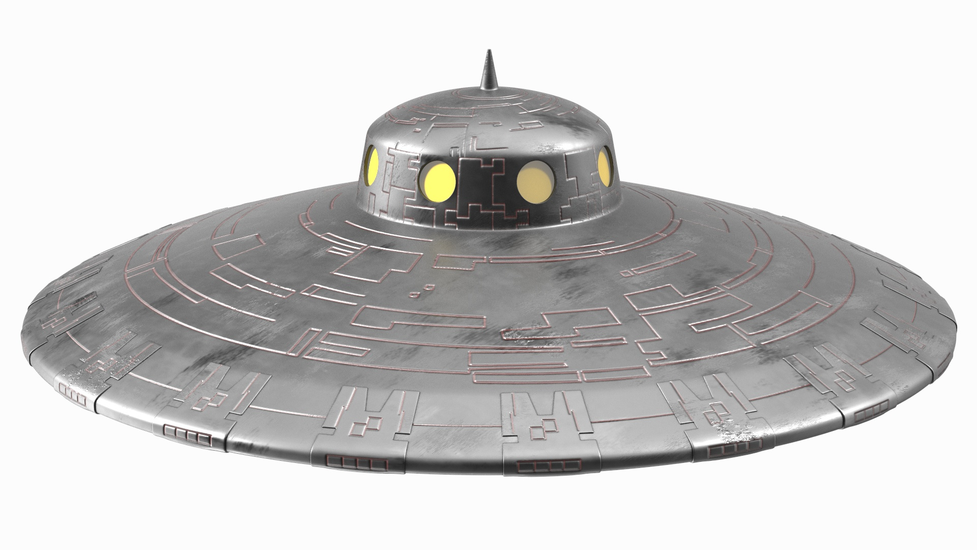 UFO Ships Collection 2 3D Model - TurboSquid 2160360