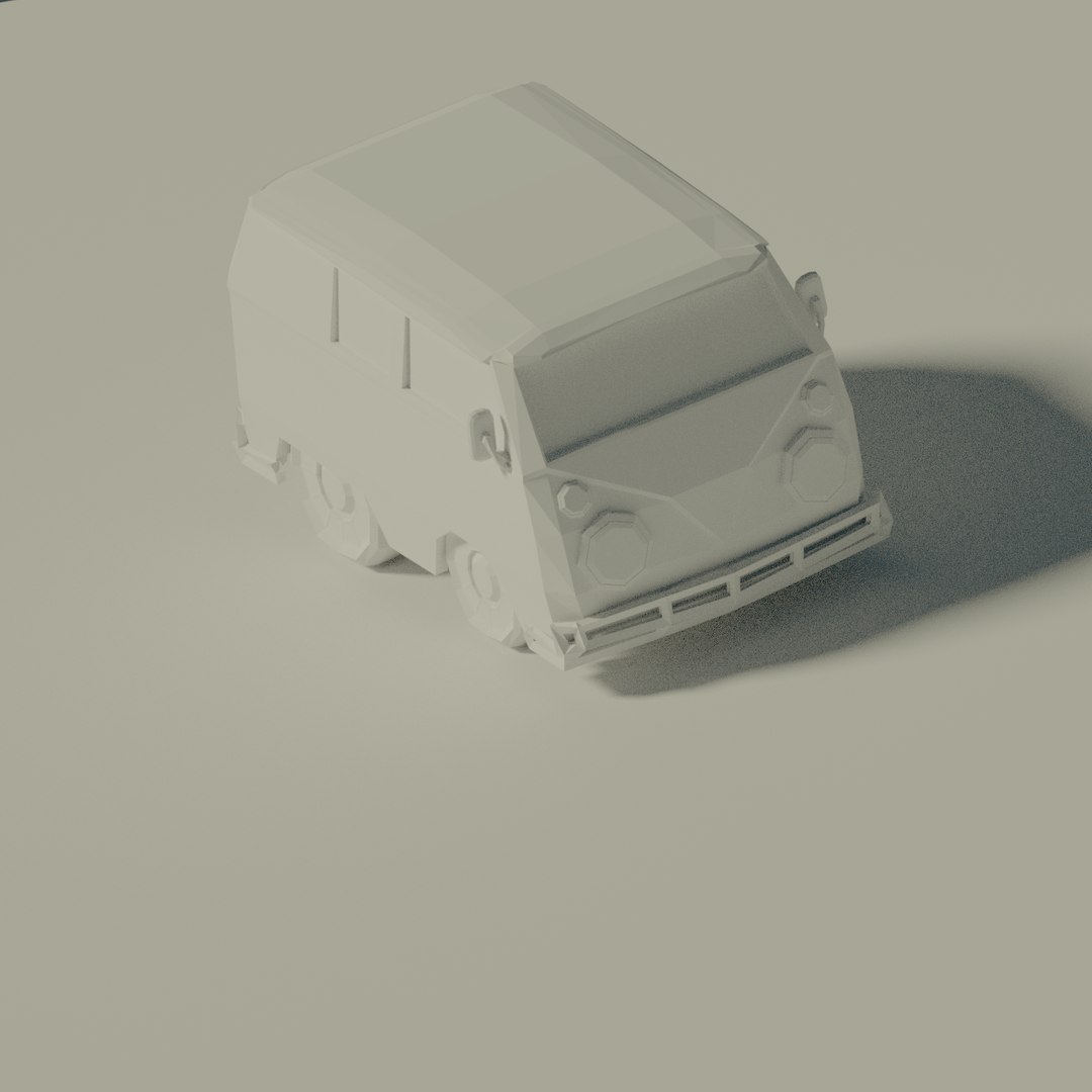 Combi Car Model - TurboSquid 1283707