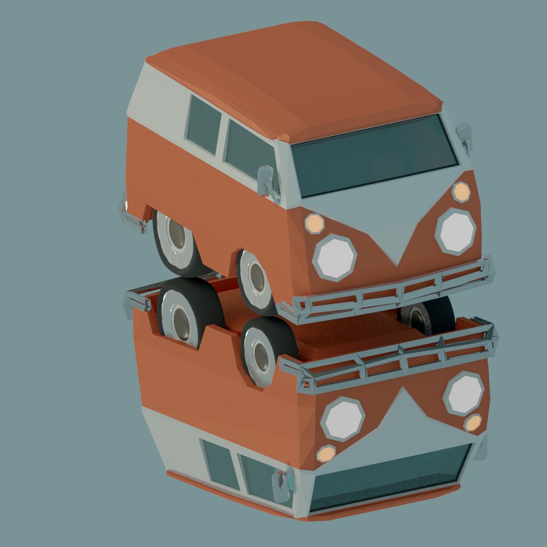 Combi Car Model - TurboSquid 1283707