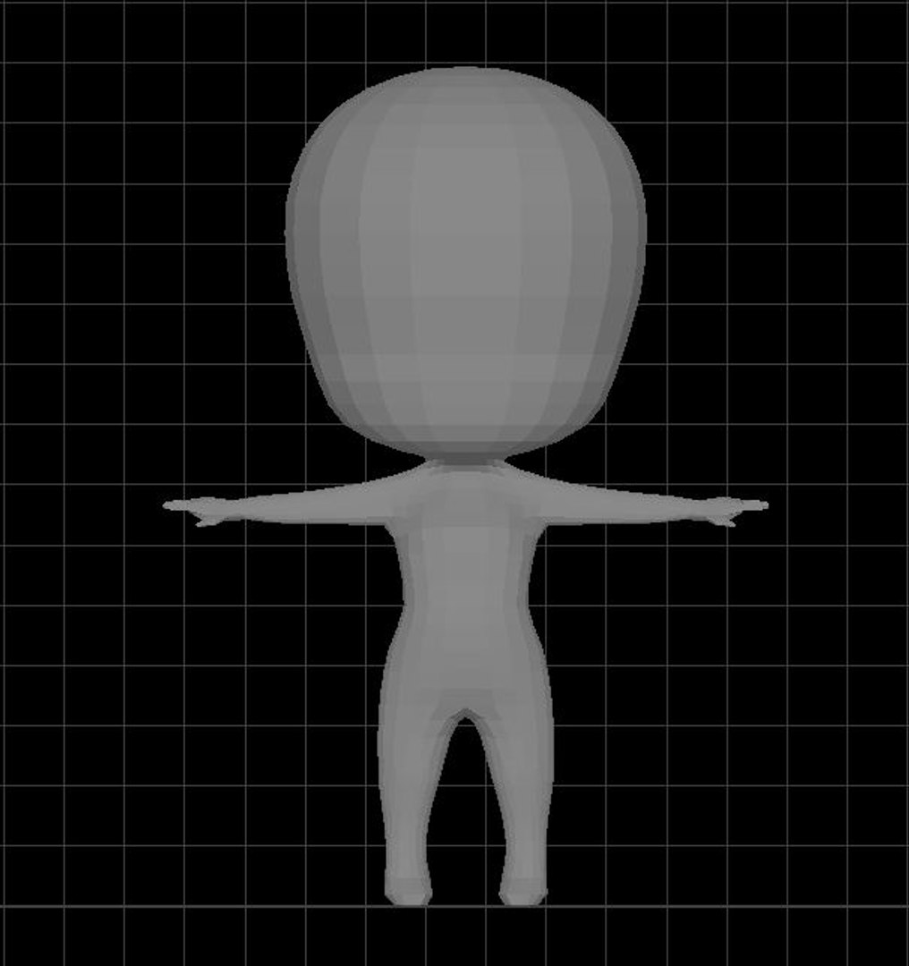 3D Base Character - TurboSquid 1332074