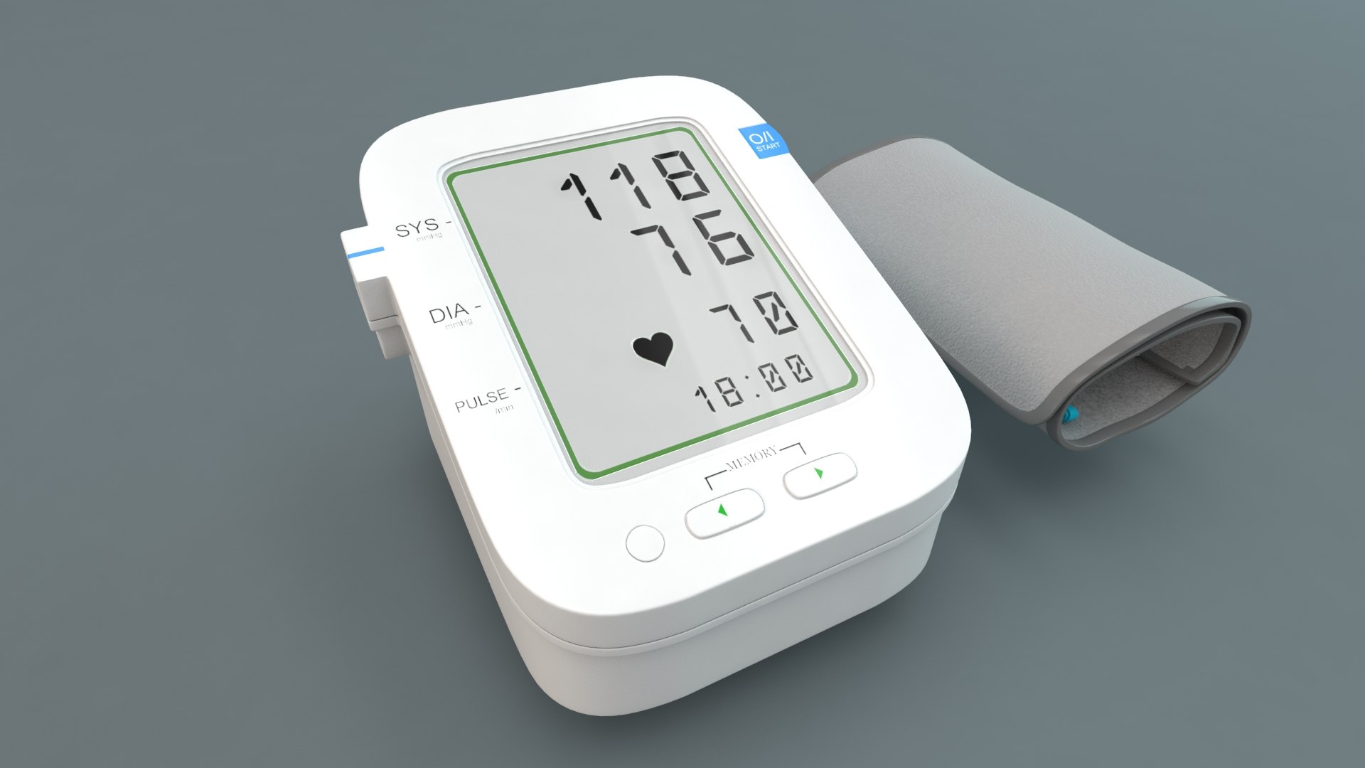 3ds Max Sphygmomanometer