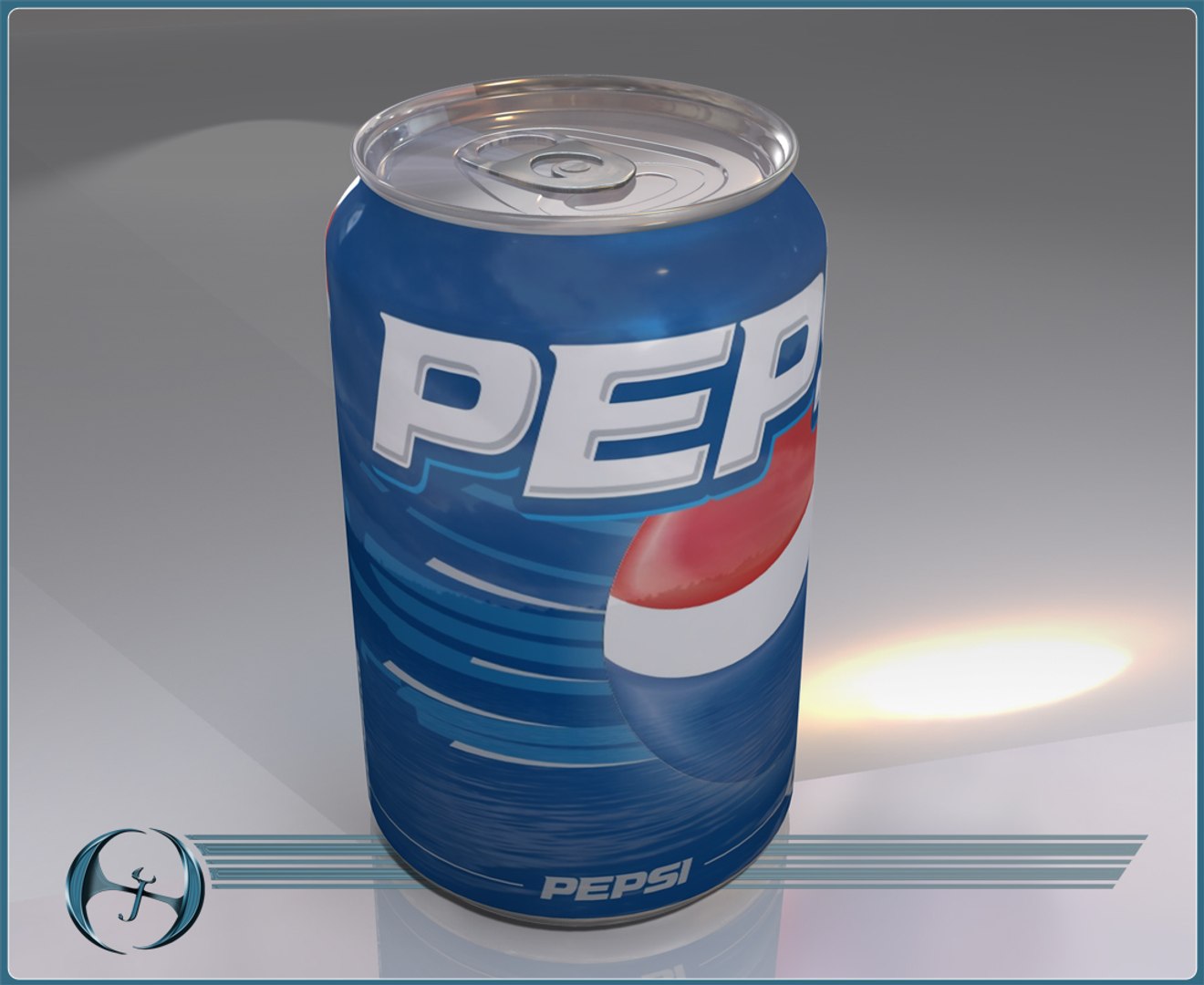 3d Model Soda Tab