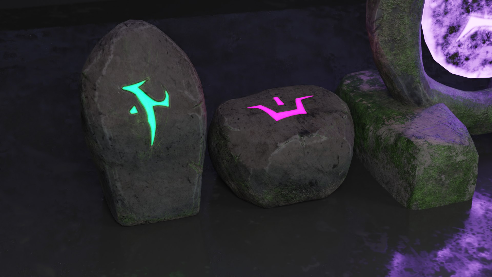 Runestones Baking 3D Model - TurboSquid 1474826