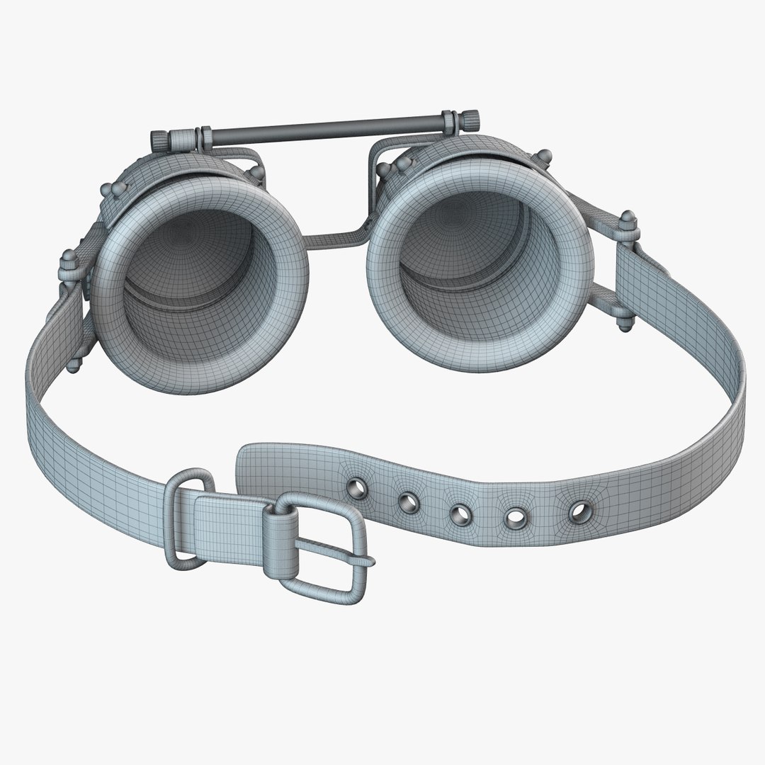 3d max steampunk goggles