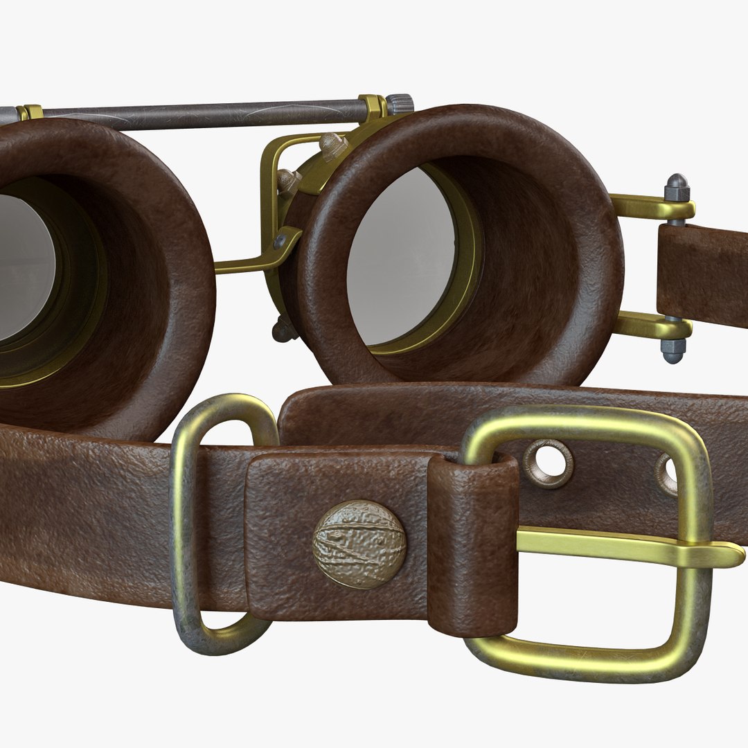 3d max steampunk goggles