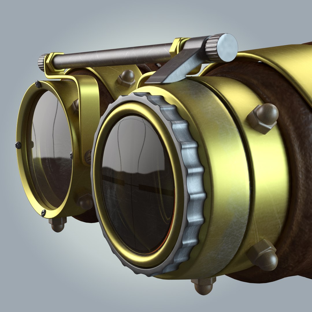 3d max steampunk goggles