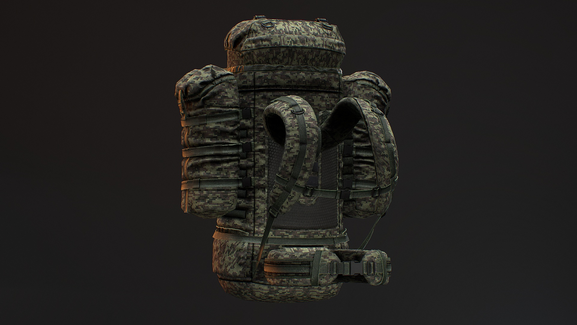 3D Backpack 6sh118 - TurboSquid 1920663