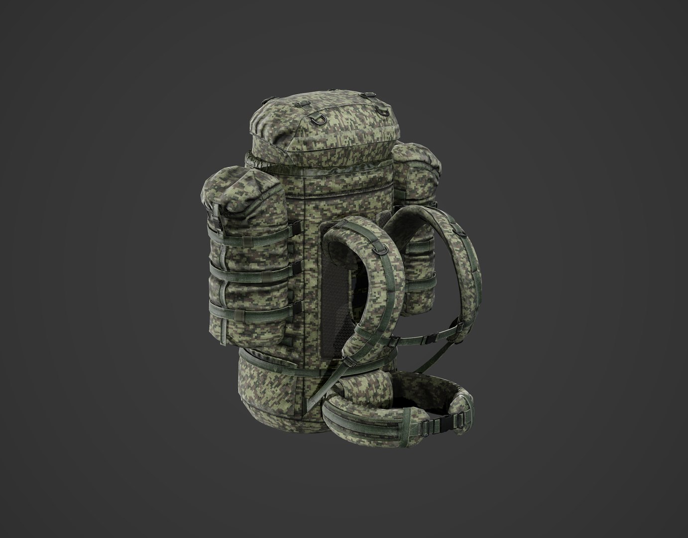 3D Backpack 6sh118 - TurboSquid 1920663