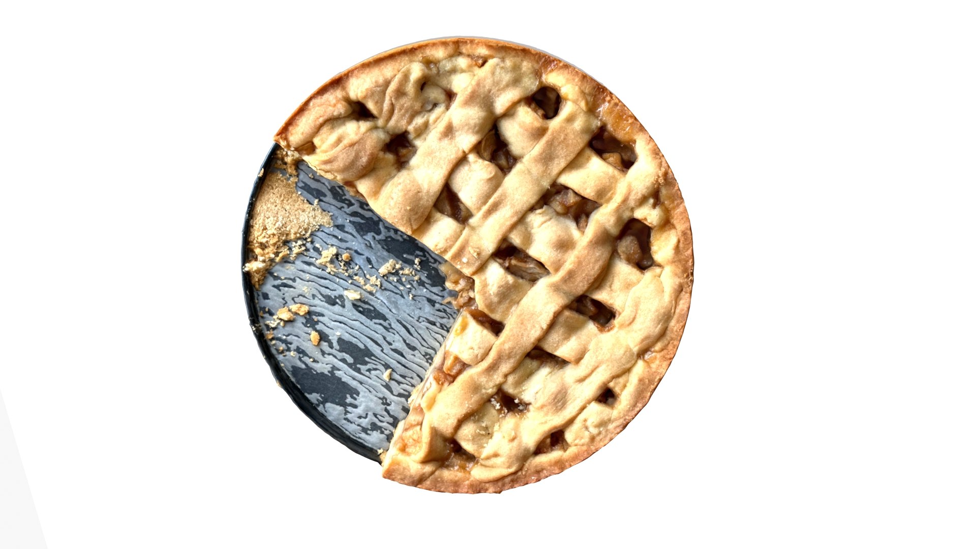 Apple Pie Model Turbosquid 1994366