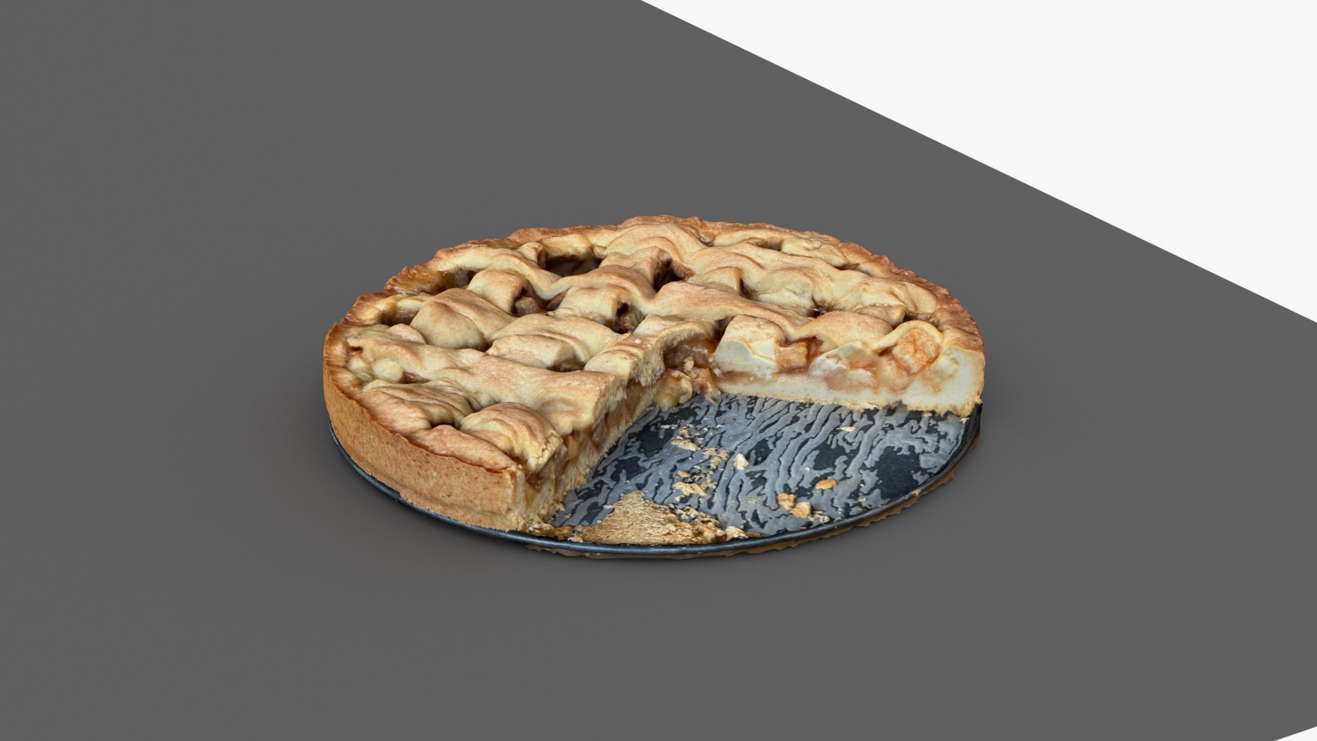 Apple Pie model - TurboSquid 1994366