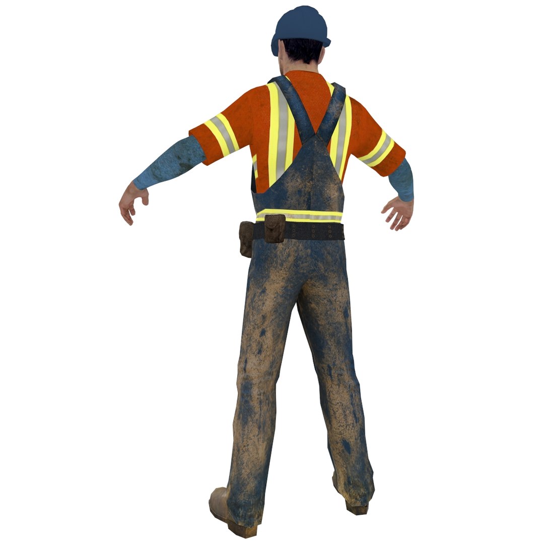 miner man 3d max