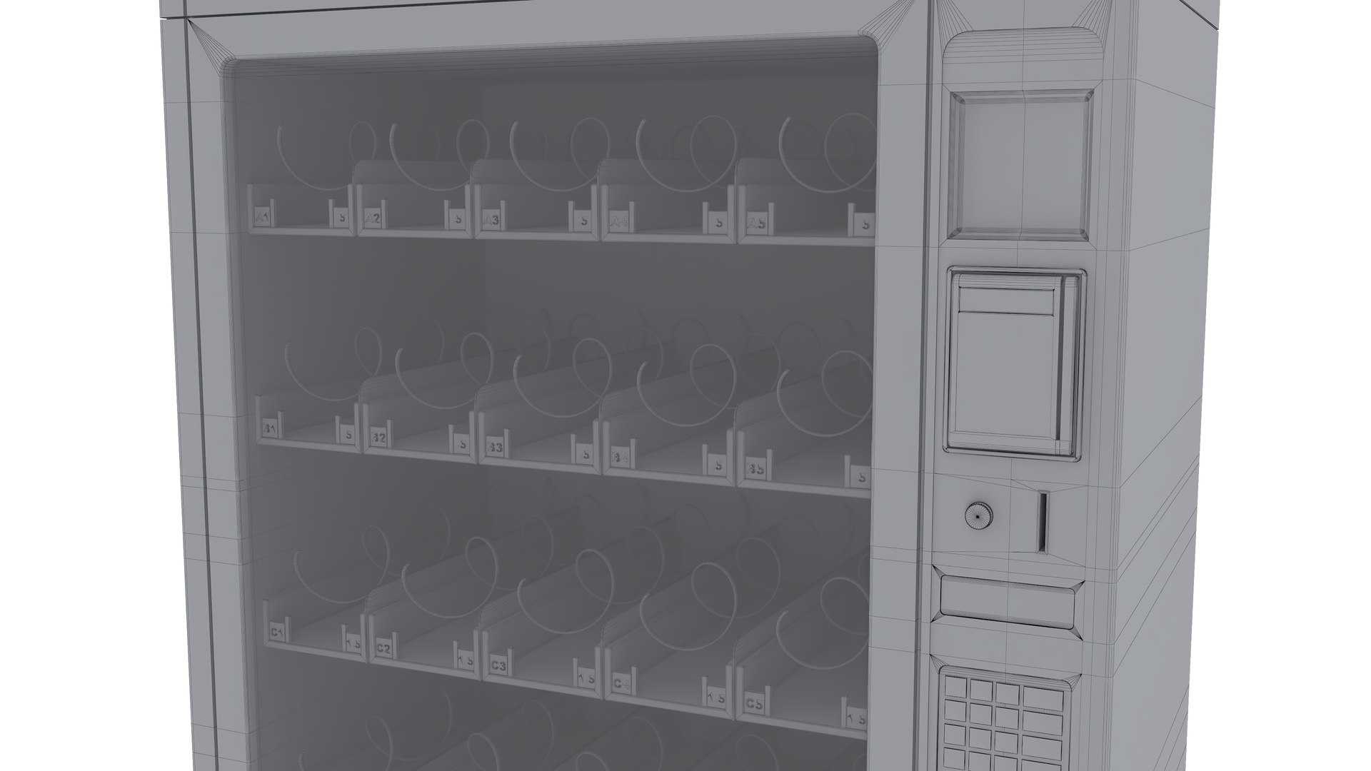 Glass Front Drink Vending Machine 3D Model - TurboSquid 2235057