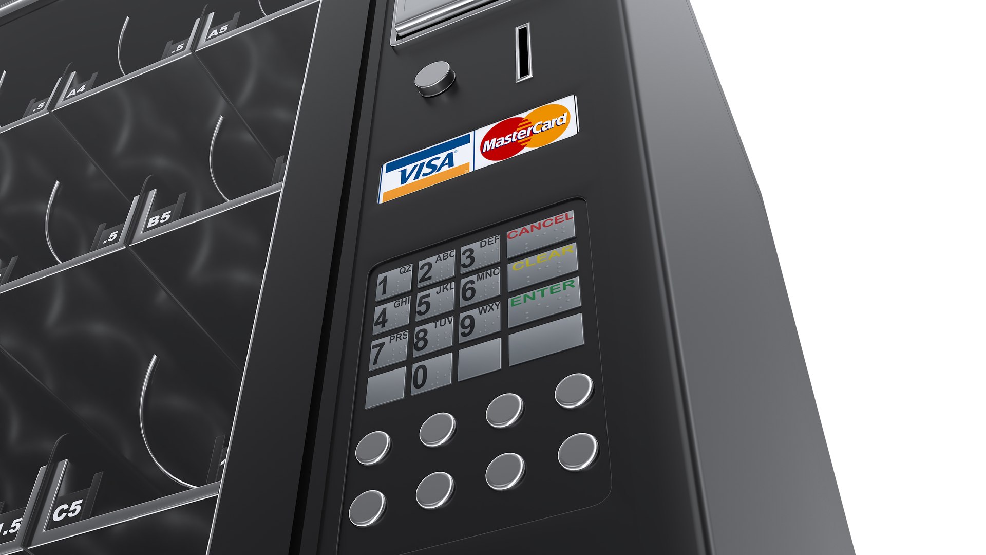 Glass Front Drink Vending Machine 3D Model - TurboSquid 2235057