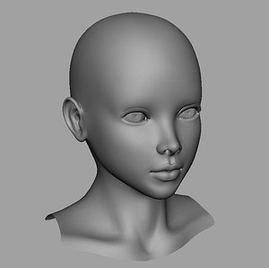 female base 3d obj
