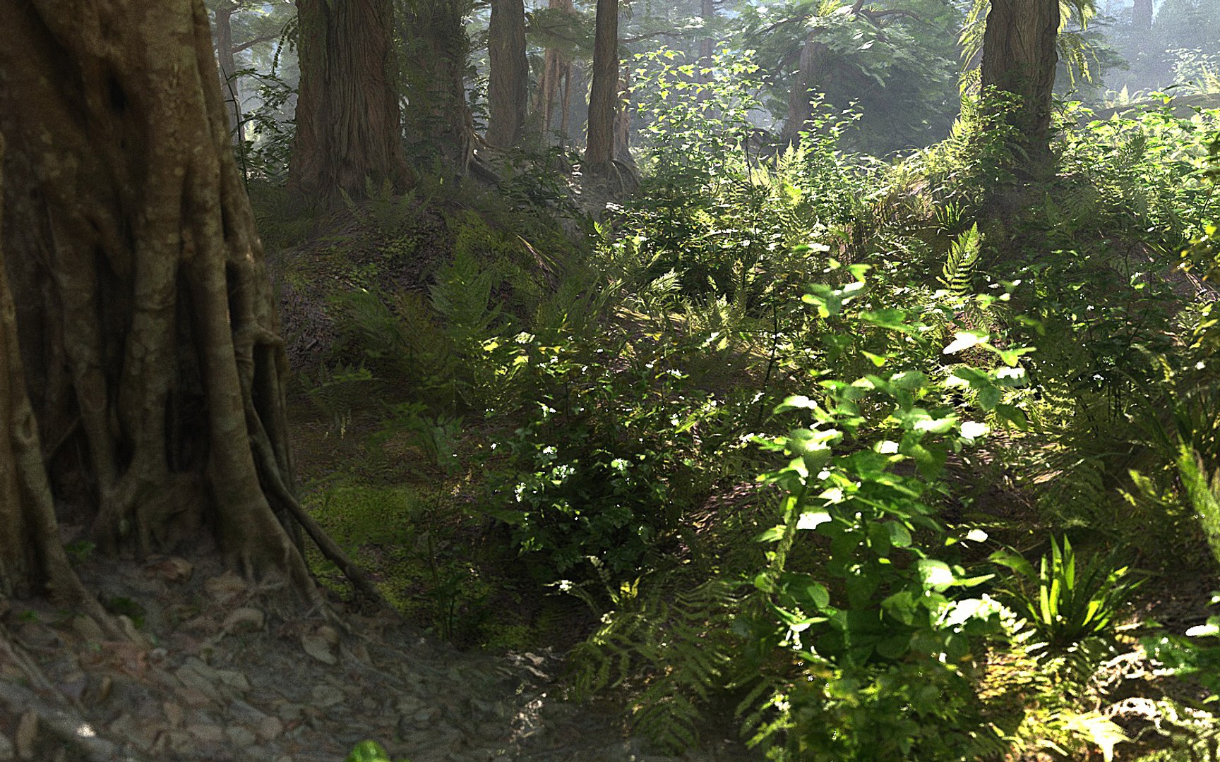 Jungle Forest Ecosystem Pack 3D Model - TurboSquid 1214486